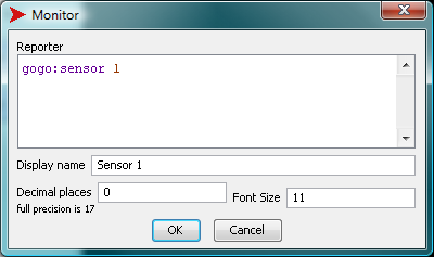 NetLogo 4.0.3 User Manual: GoGo Extension